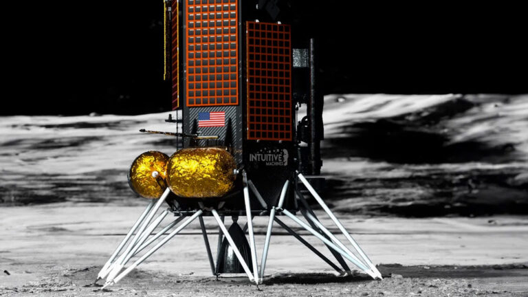 NASA Selects Intuitive Machines for South Pole Lunar Lander Mission ...